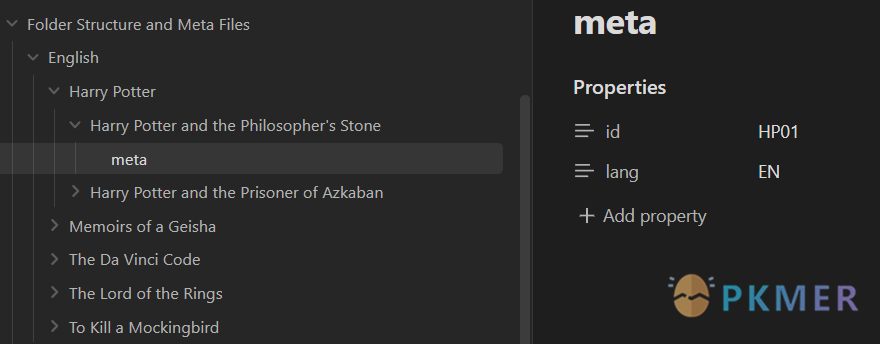 PKMer_Dataview 示例展示检索文章结构